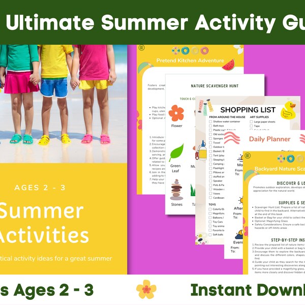 Kids Activities - Etsy