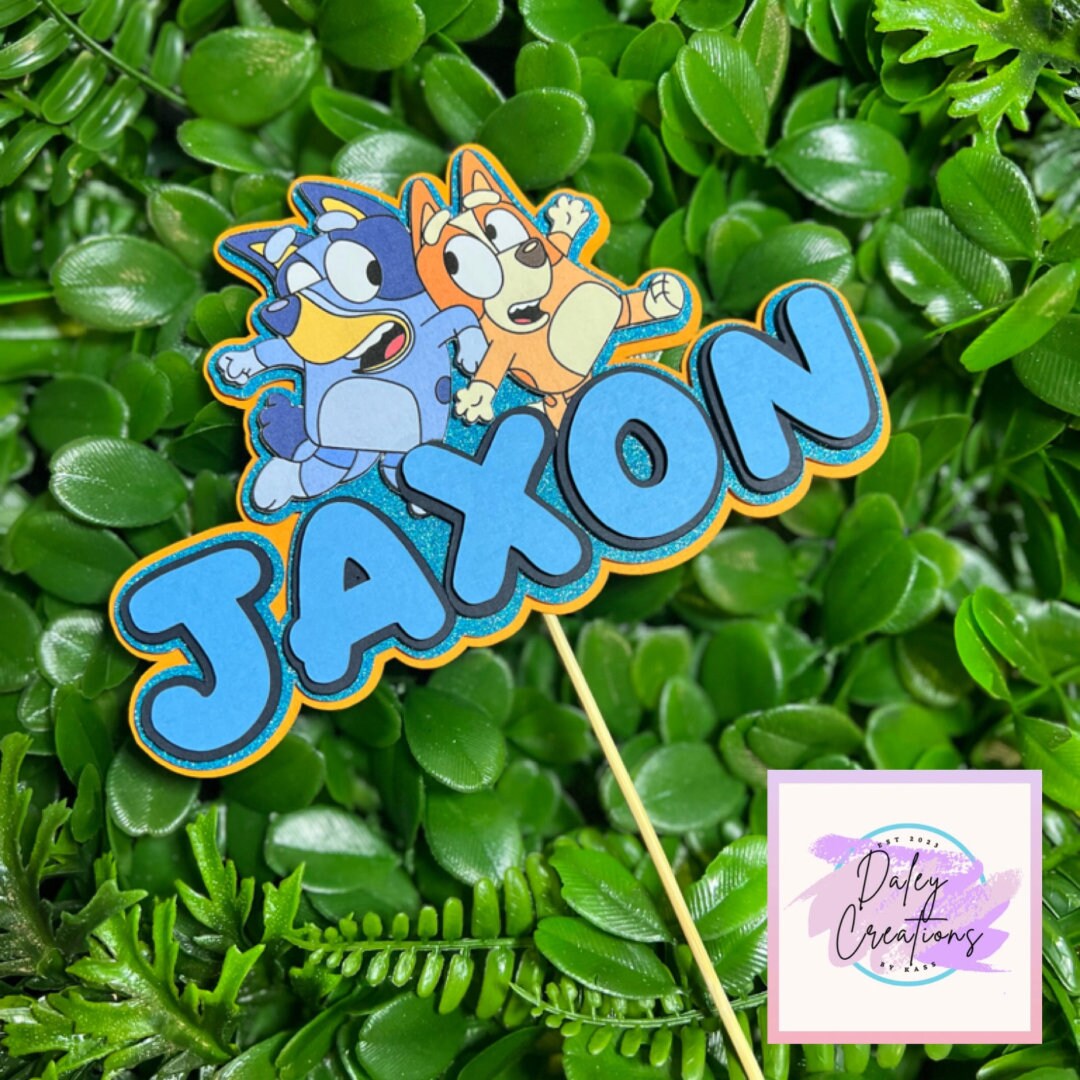 Bluey Cake Topper - Etsy