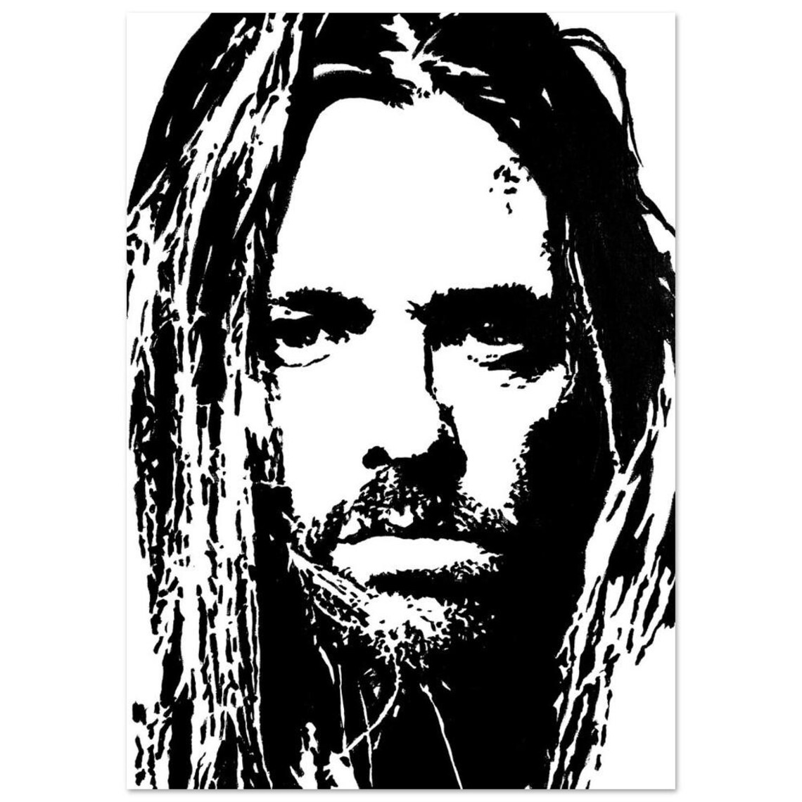 Taylor Hawkins - Premium Semi-glossy Paper Poster - Etsy
