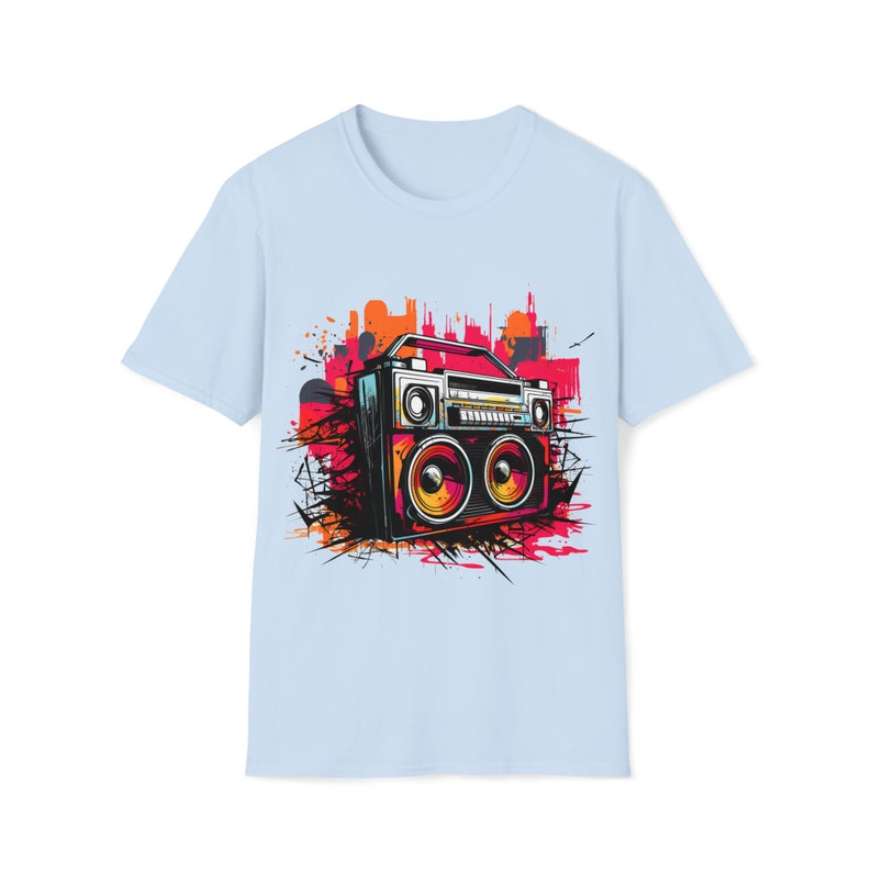 Boom Box | Unisex Softstyle T-shirt - Etsy