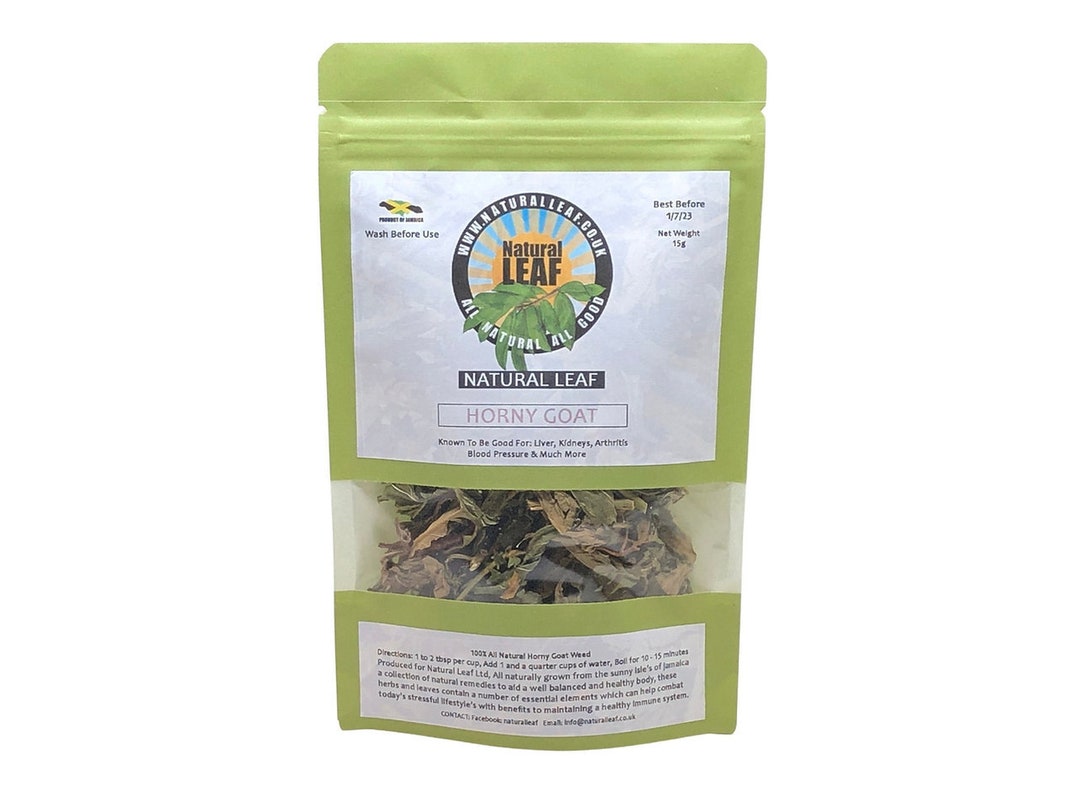 Organic Jamaican HORNY GOAT Leaves 15g - Etsy