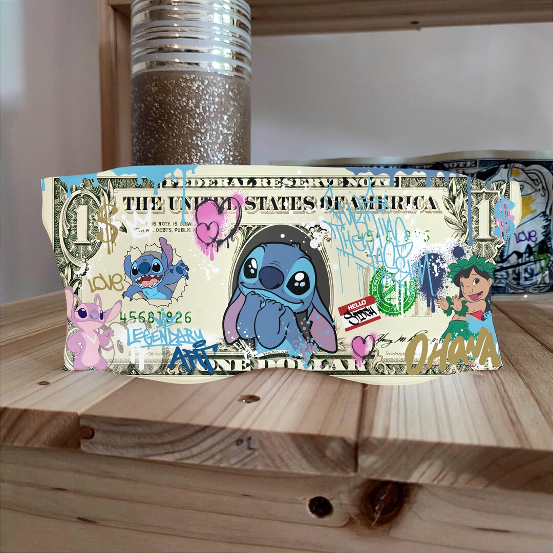 Banknote Billet Lilo and Stitch Disney Sculpture Street Art Pop ...