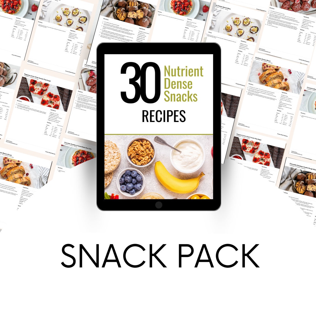 30 Nutrient Dense Snack Recipes, Healthy Eating, Nutrition, Cooking ...