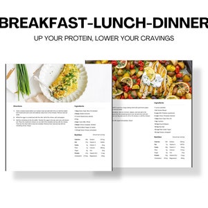 High Protein Recipe Pack, Nutrition, Healthy Eating, Healthy Living ...