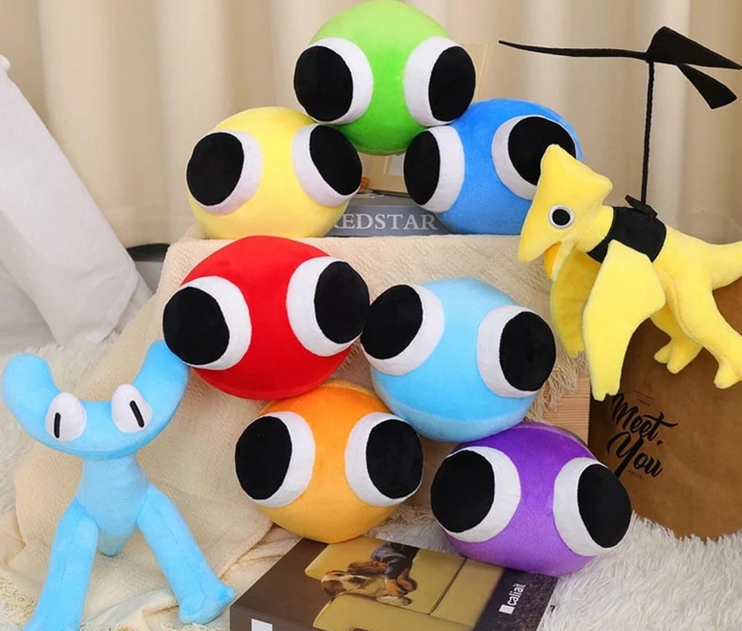 Lookie Rainbow Friends Plushy Peluche Roblox Lookie Looky - Etsy