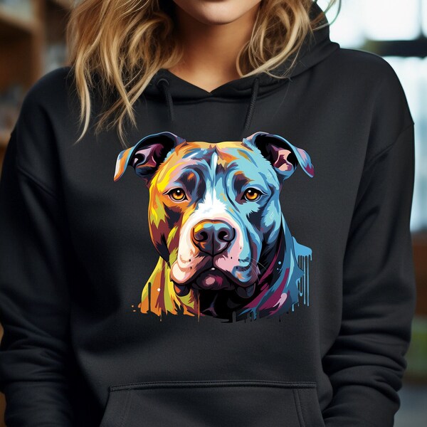 Pit Bull Hoodie - Etsy