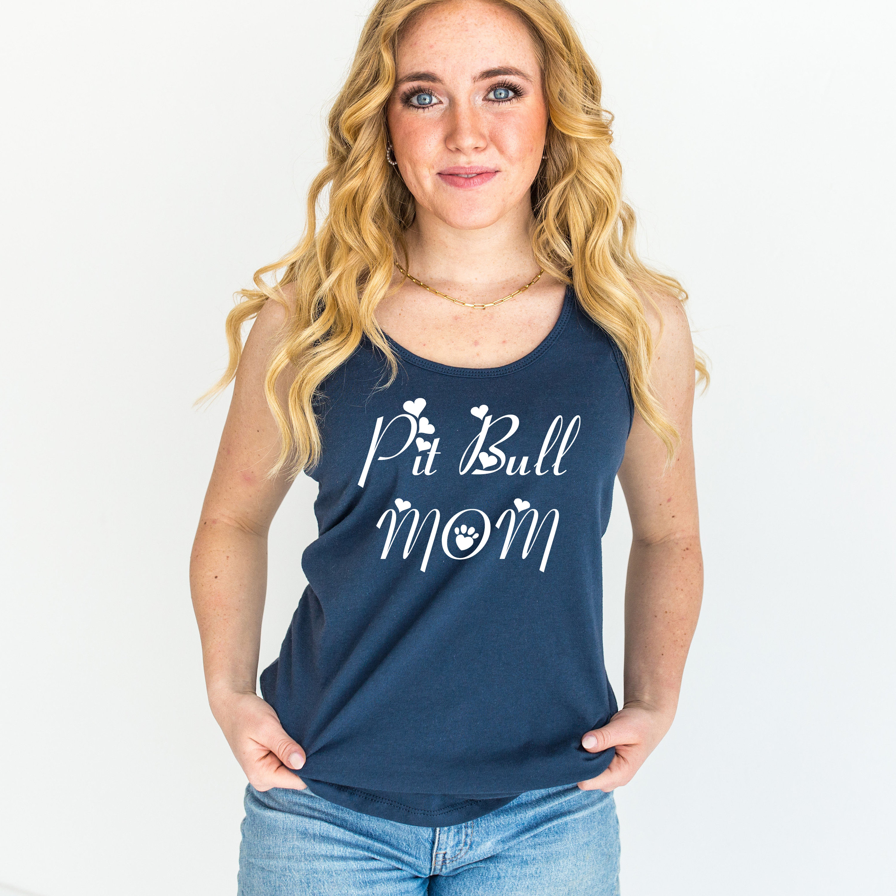 Pit Bull Mom Tank Pitbull Tank Top Pit Bull Mother Tank - Etsy