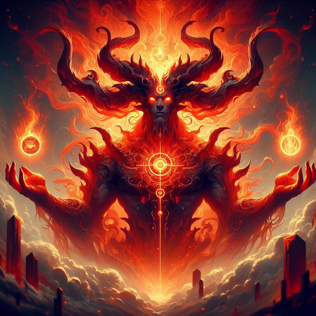 Gods of Fire III: (limited Edition of 50) - Etsy