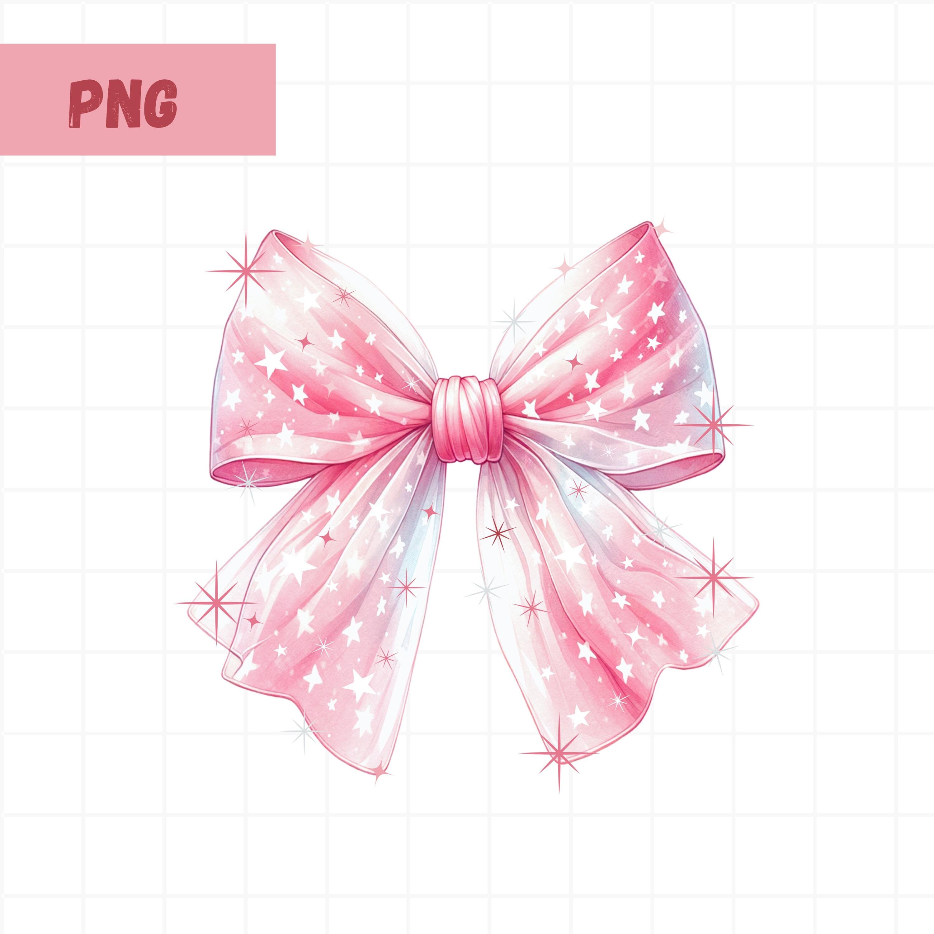 Christmas Coquette Bow Png, Pink Christmas Bow Png, Christmas Coquette ...