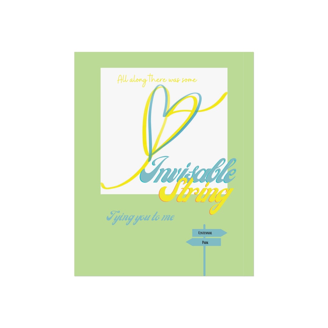 Taylor Swift Invisible String Poster - Etsy