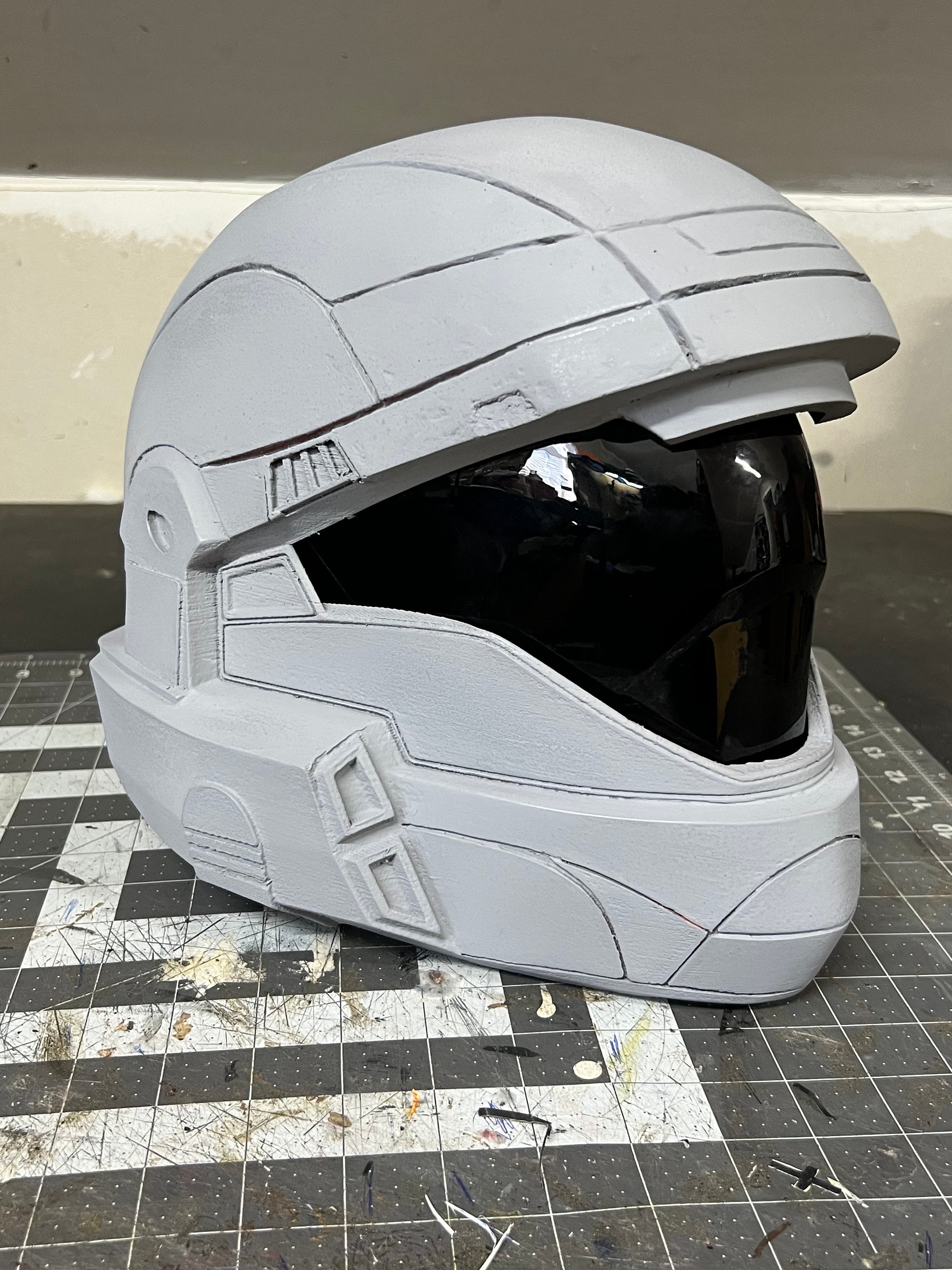 Halo 3 Odst Vacuumed Sealed Visor Only Inspired Fan Made - Etsy