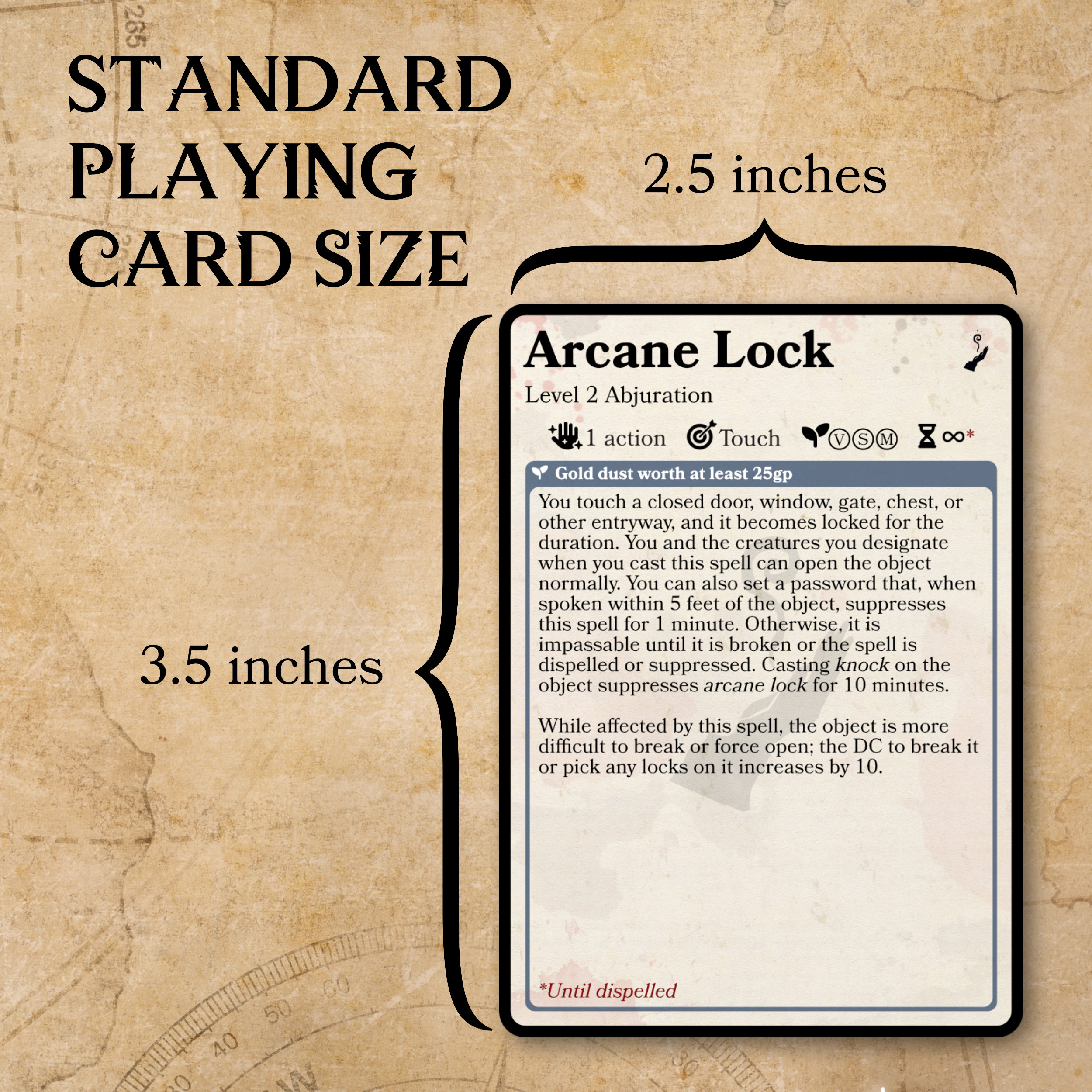 Wizard Dnd Spell Card Pack Digital Download D&D Spell Cards, Dnd Magic ...