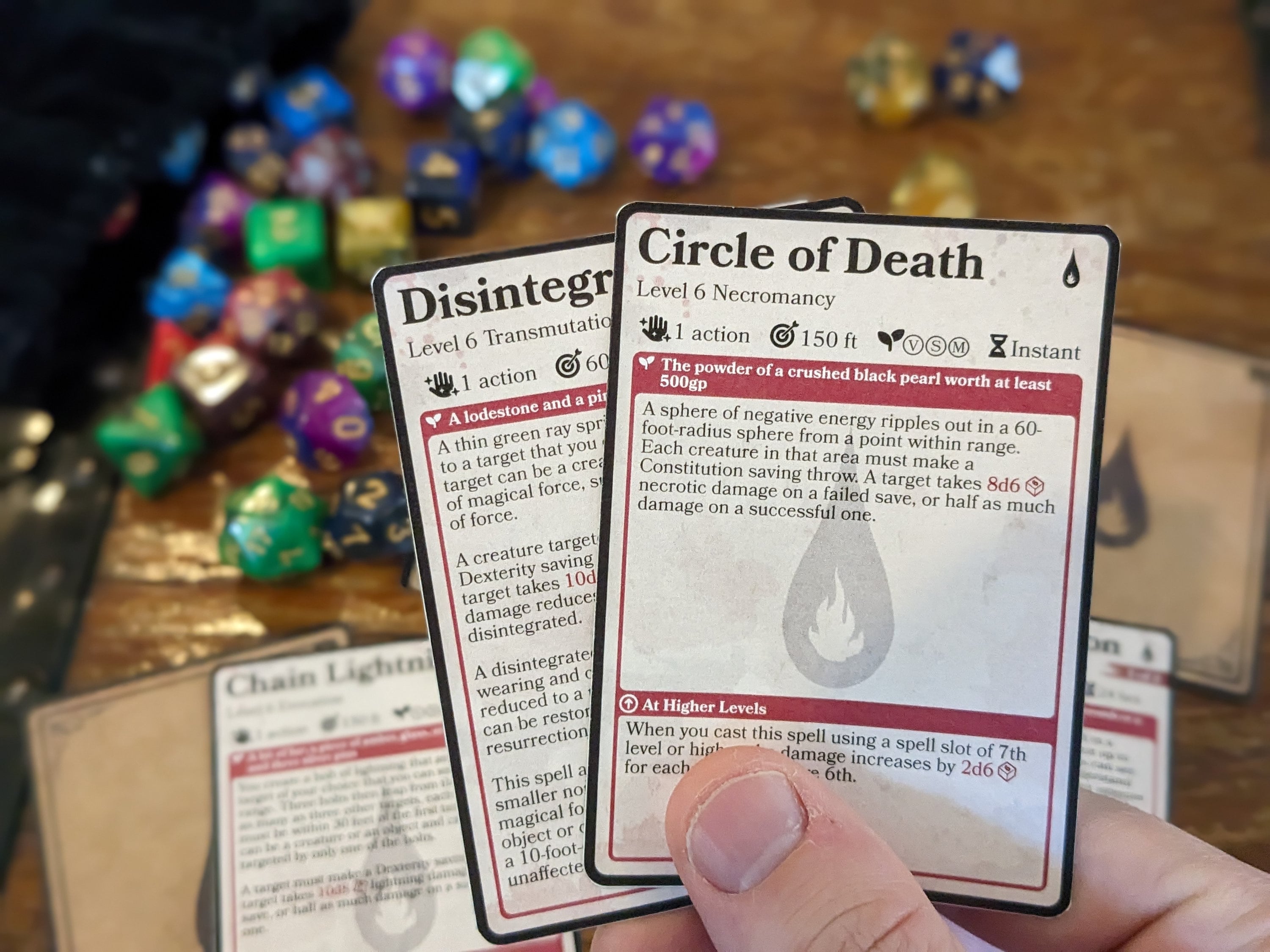 Dnd Spell Card Bundle Digital Download, All Classes D&D Spell Cards ...