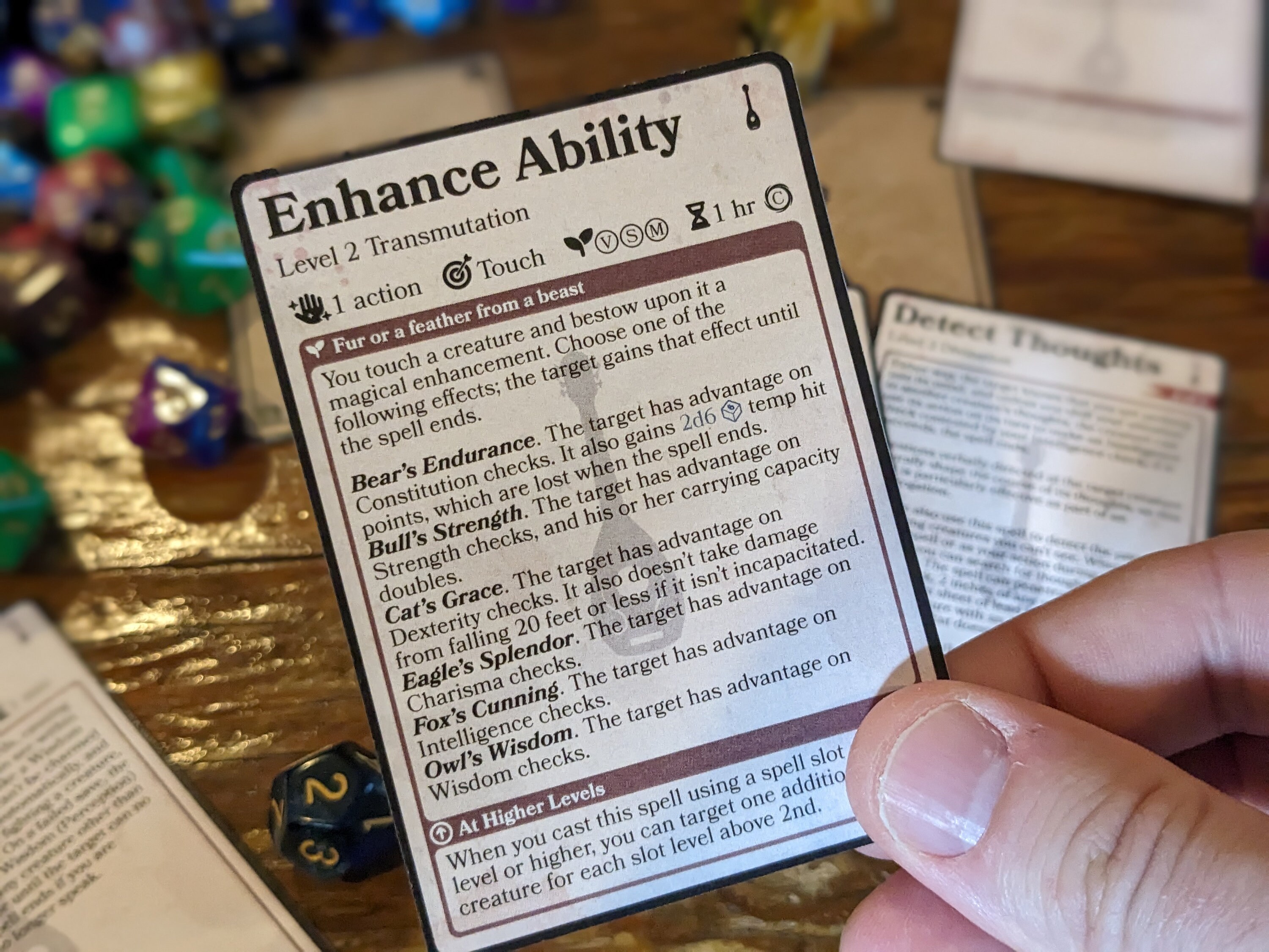 Bard Dnd Spell Card Pack Digital Download D&D Spell Cards, Dnd Magic ...