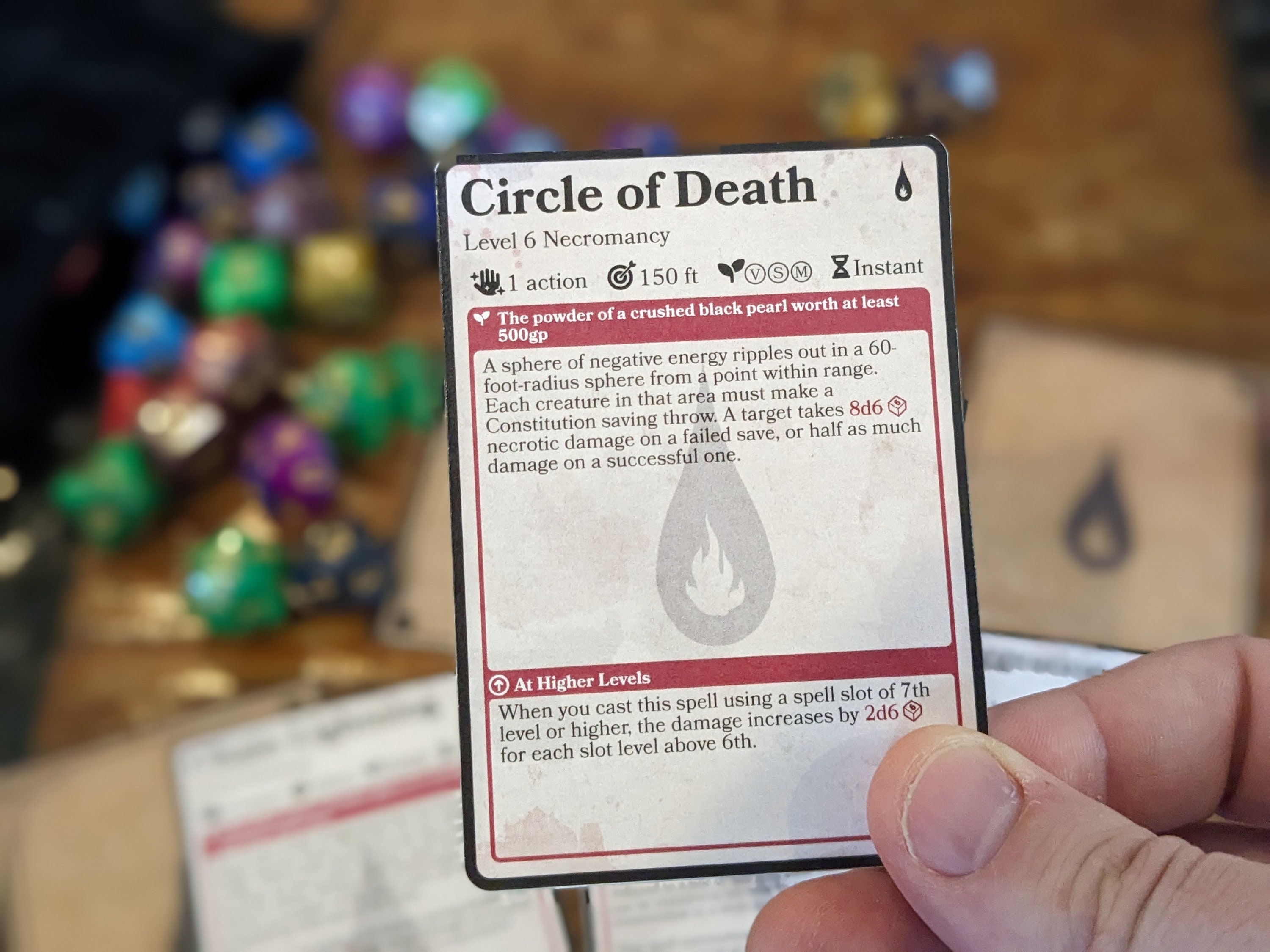 Sorcerer Dnd Spell Card Pack Digital Download D&D Spell Cards, Dnd ...