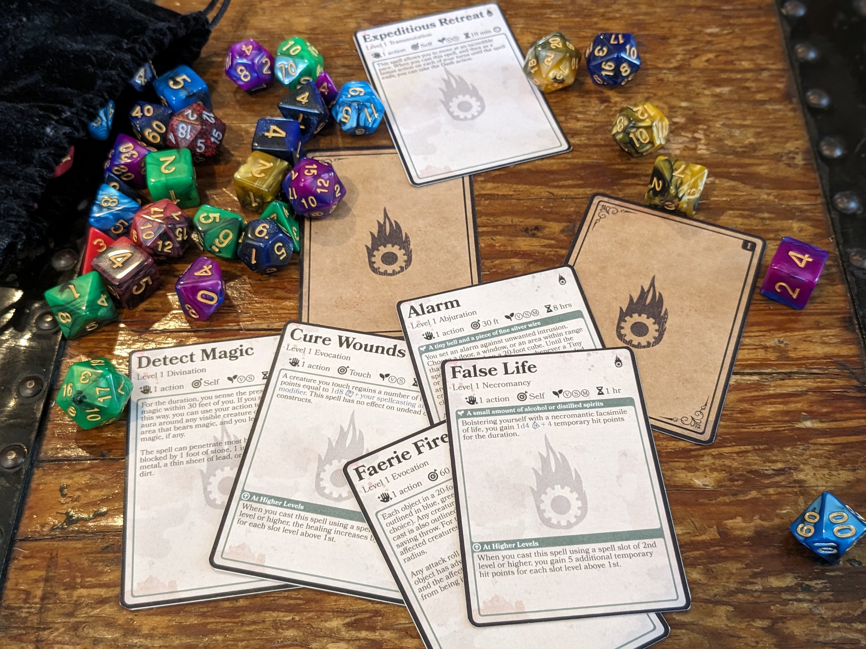 Artificer Dnd Spell Card Pack Digital Download D&D Spell Cards, Dnd ...