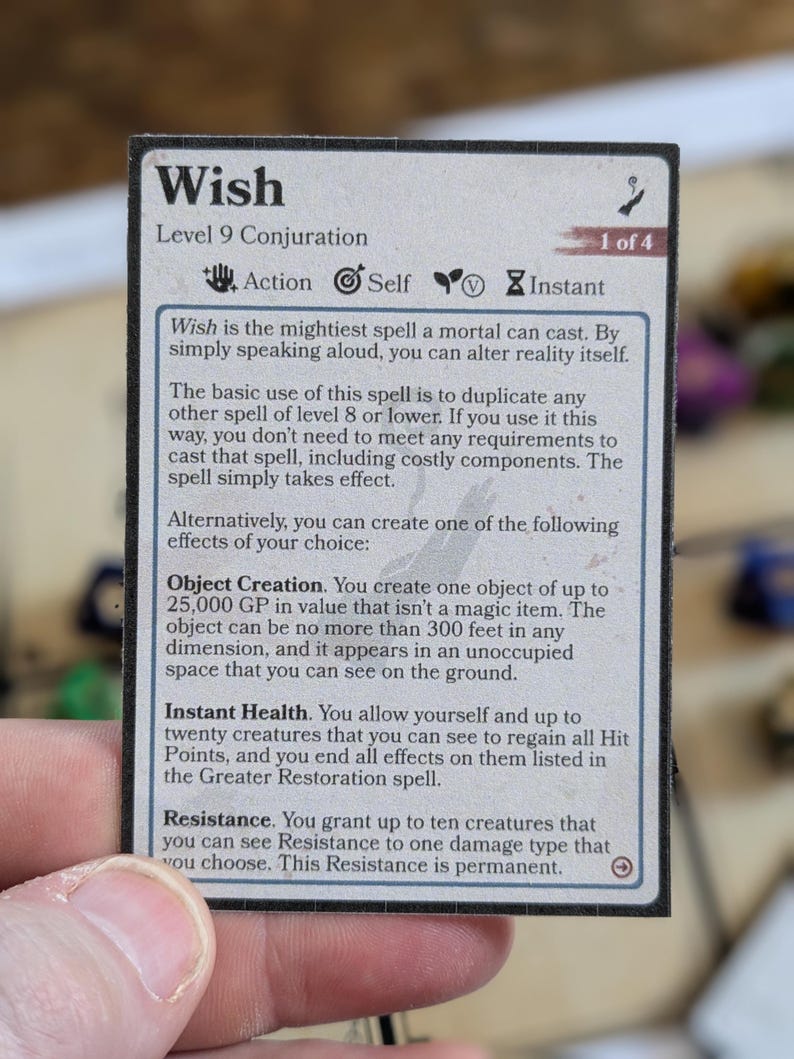 Dnd 2024 Spell Card Bundle - Digital Download, All Classes! // One Dnd ...