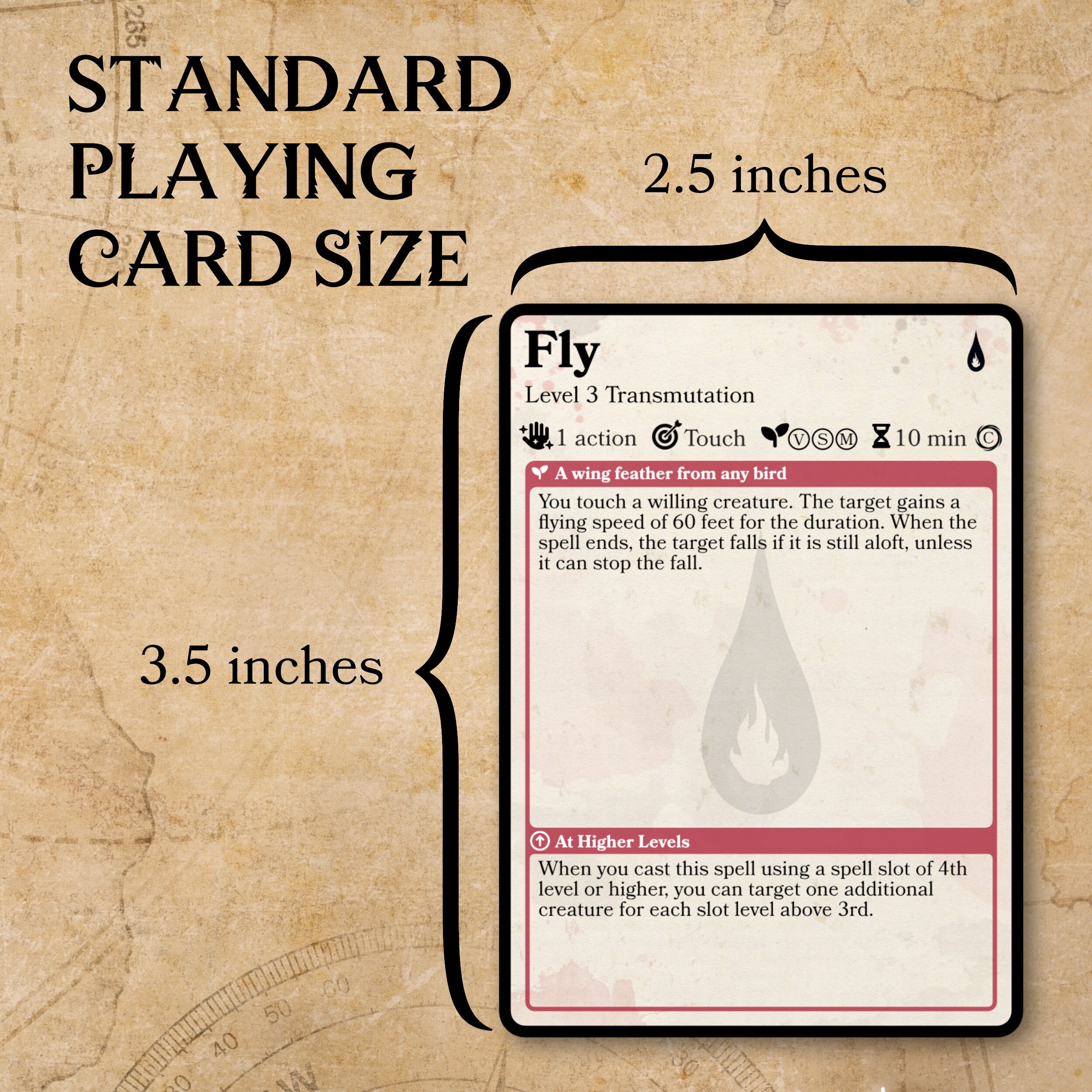Sorcerer Dnd Spell Card Pack Digital Download D&D Spell Cards, Dnd ...