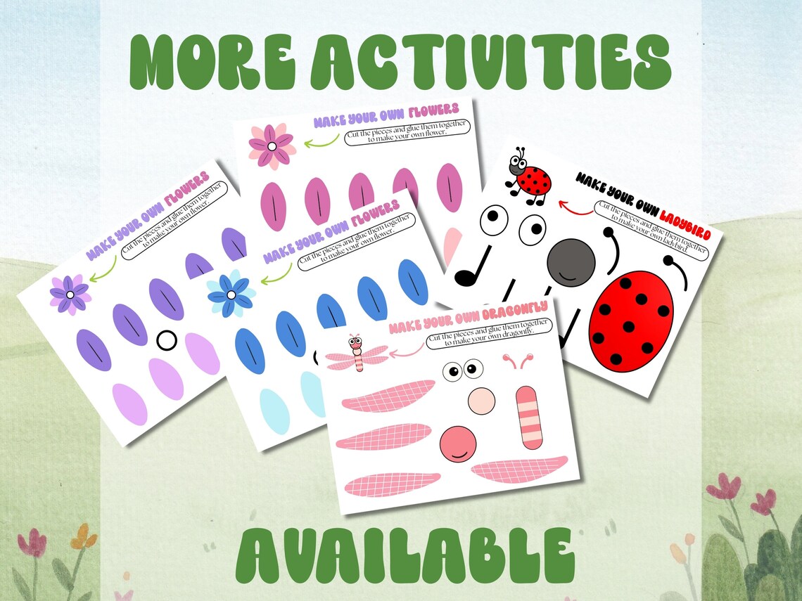 Frog Cut and Glue Craft for Kids Indoor Activity Fine Motor Skills ...