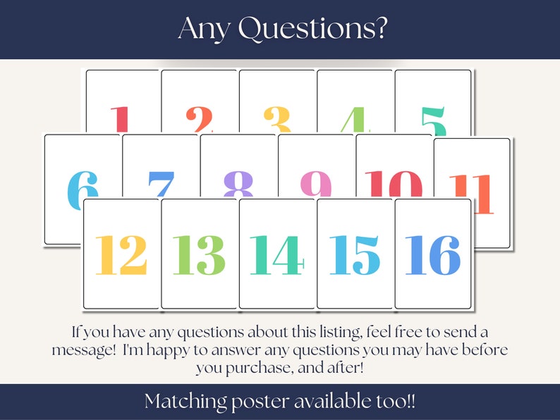 Numbers 1-100 Flash Cards Printables Toddler Cards Educational - Etsy UK