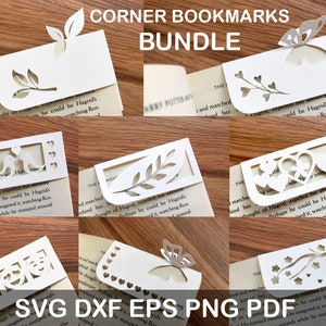 Corner Bookmark - Etsy