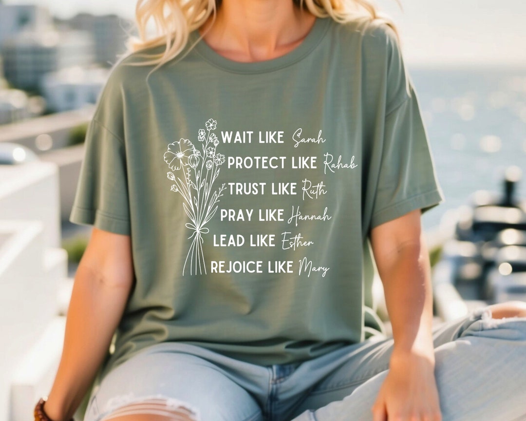 Women's Shirt Women of the Bible, Sweatshirt,christian Apparel,bible ...