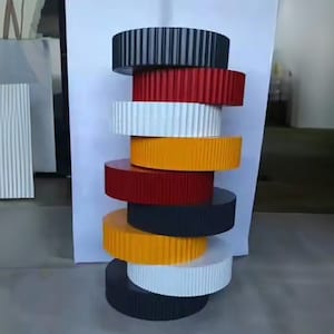 10FT Premium 3D Textured Flexible MDF Board - Embossed Wood Pulp Finish ...