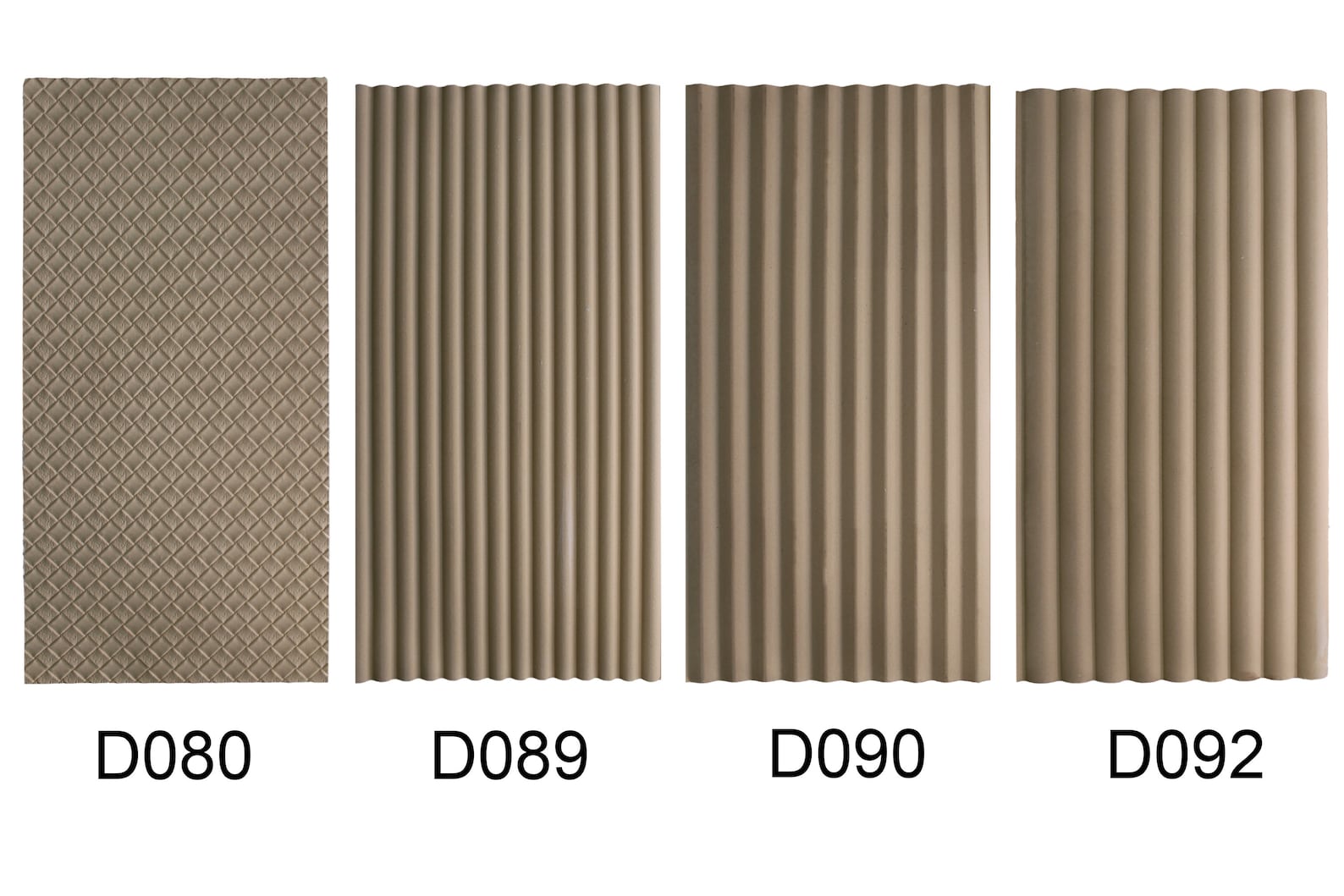 10FT Premium 3D Textured Flexible MDF Board - Embossed Wood Pulp Finish ...