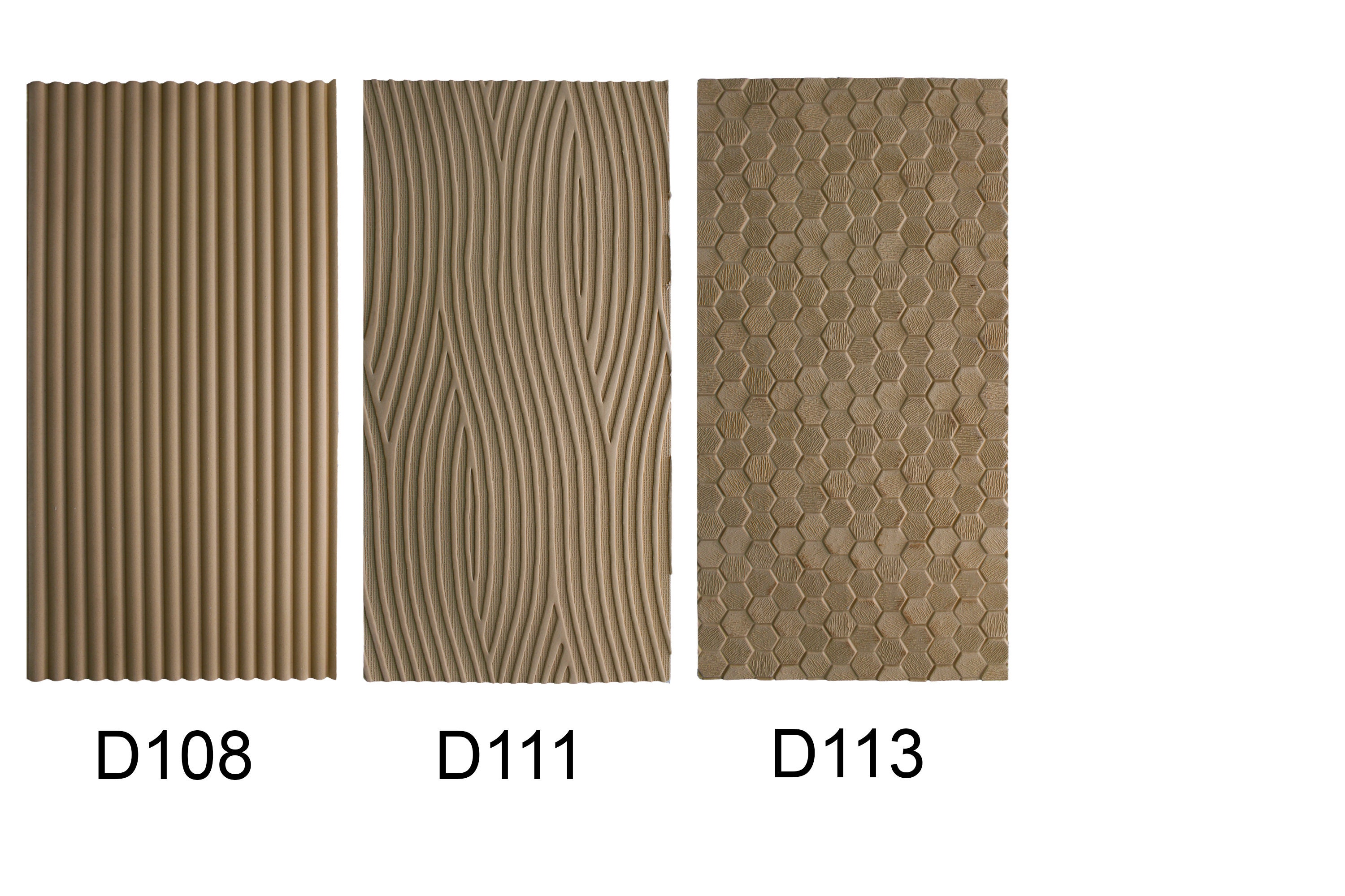 Buy 10FT Premium 3D Textured Flexible MDF Board - Embossed Wood Pulp ...