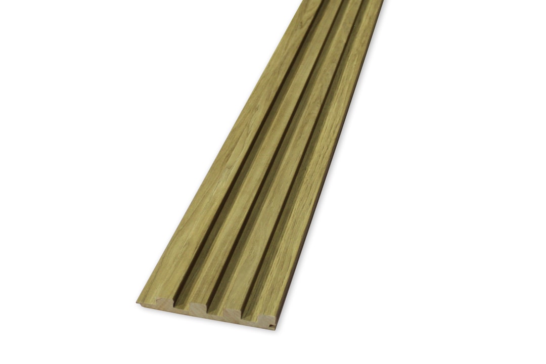 8FT Wall Panel 4 Grid Style Slat System chestnut, White Oak, Gray, Dark ...