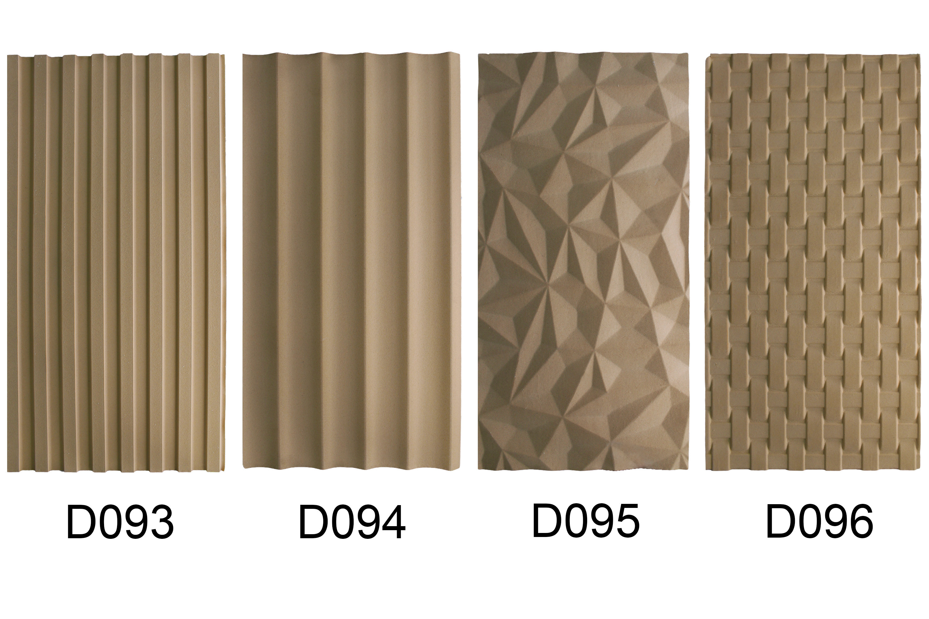 10FT Premium 3D Textured Flexible MDF Board - Embossed Wood Pulp Finish ...