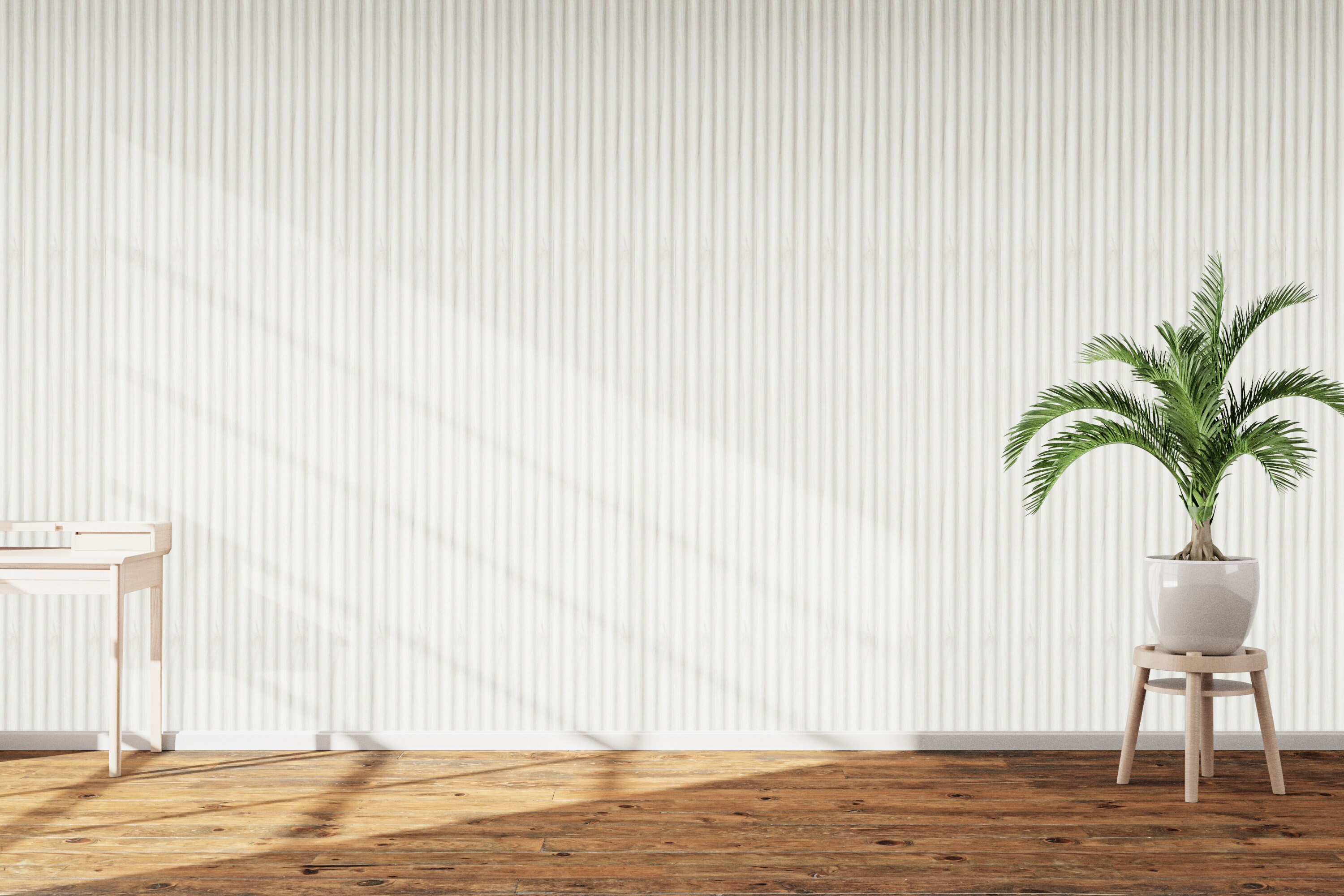 8FT Wall Panel 3 Hill Style Slat System white Oak, Chestnut, Dark Gray ...