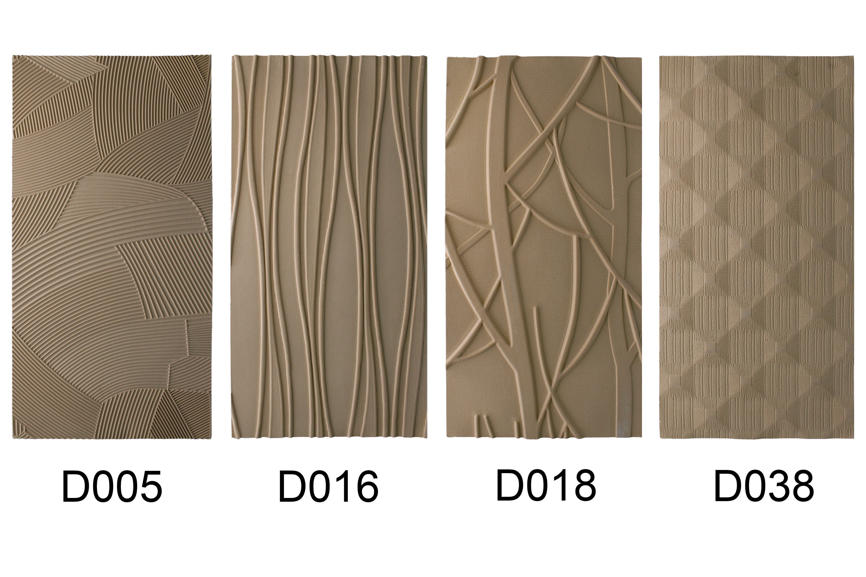 10FT Premium 3D Textured Flexible MDF Board - Embossed Wood Pulp Finish ...