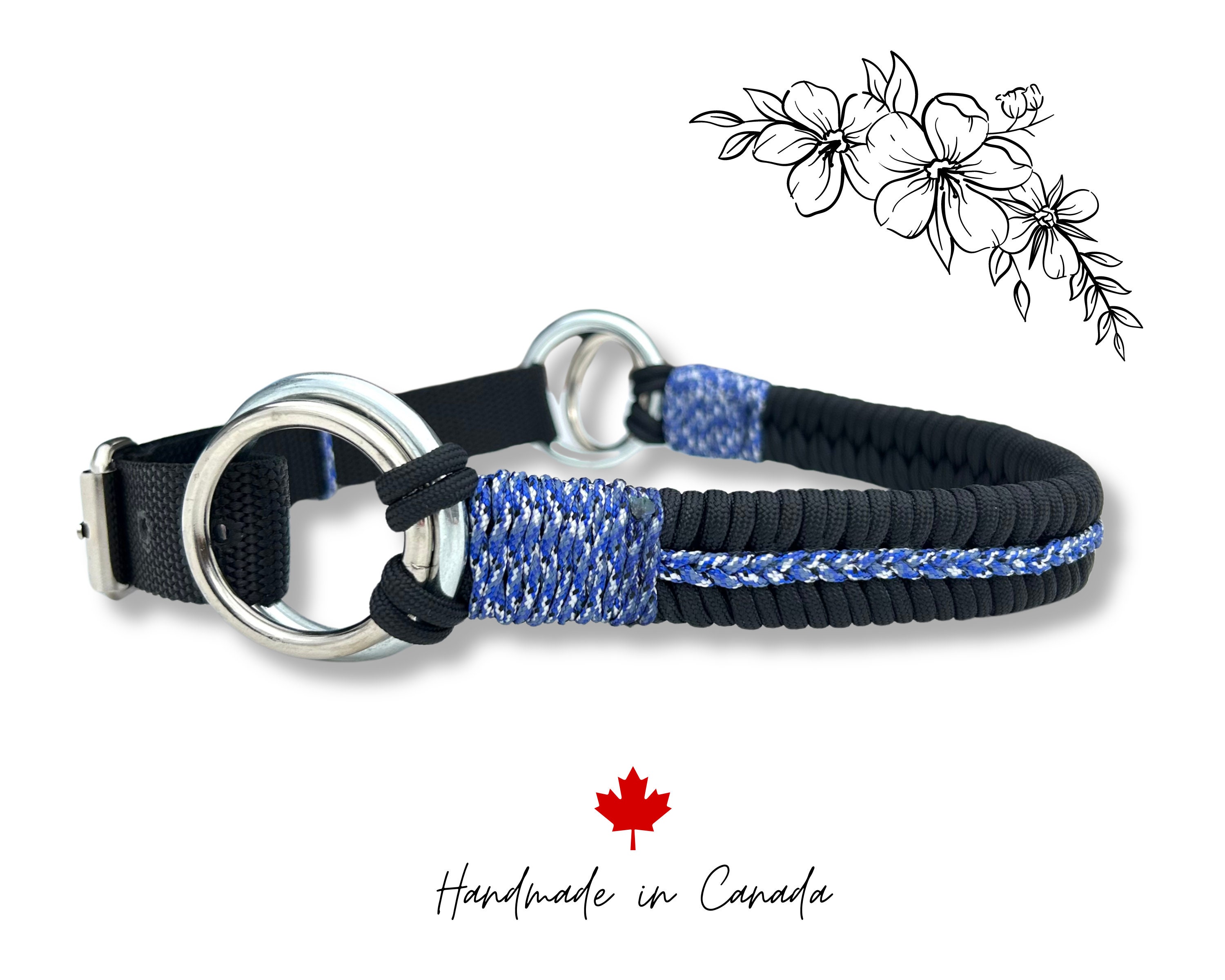 Side Pull Bitless Bridle Hackamore Attachment, Fancy Blue - Etsy