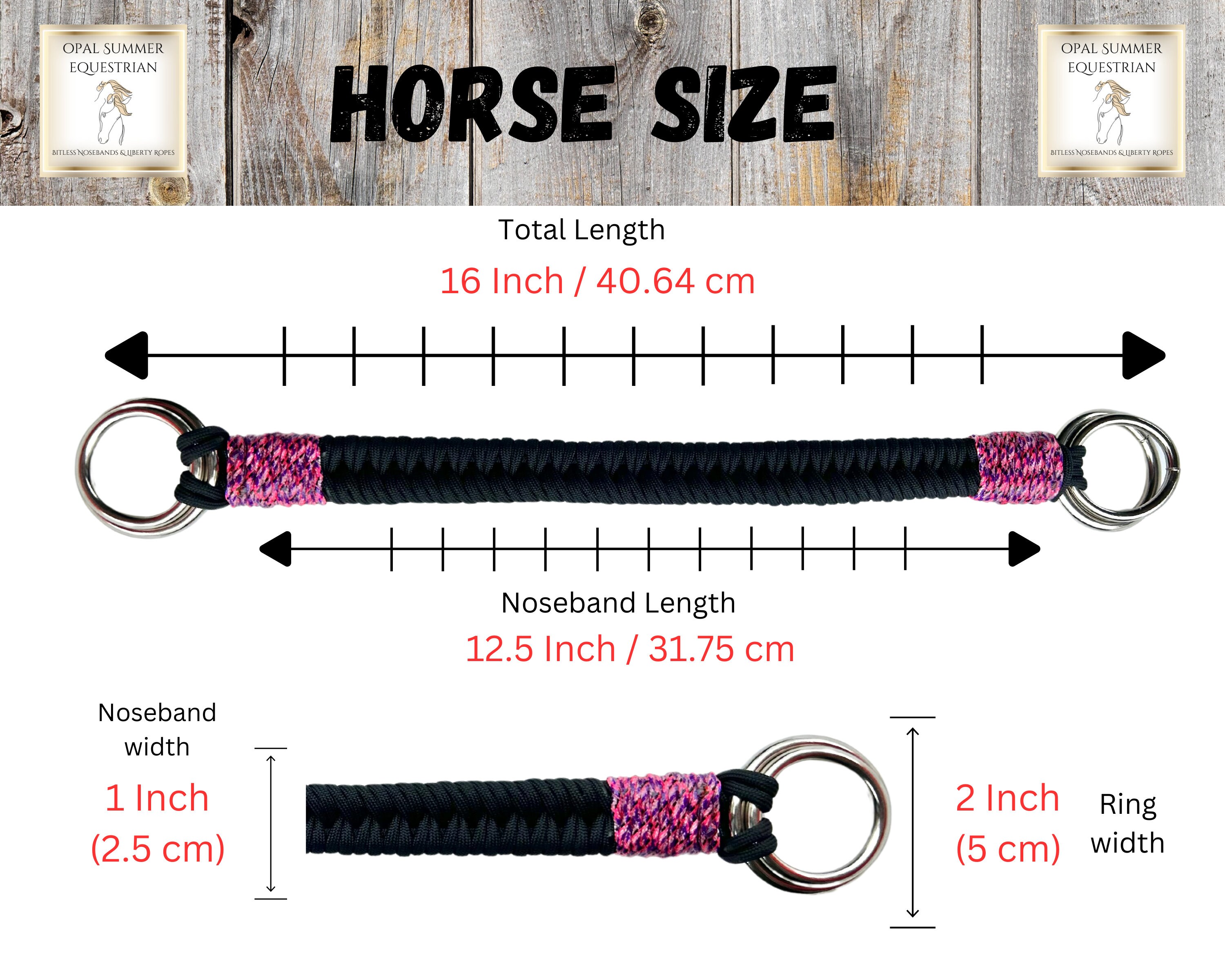 Hackamore, Side Pull Attachment, Bitless Bridle Converter, Horse Size ...