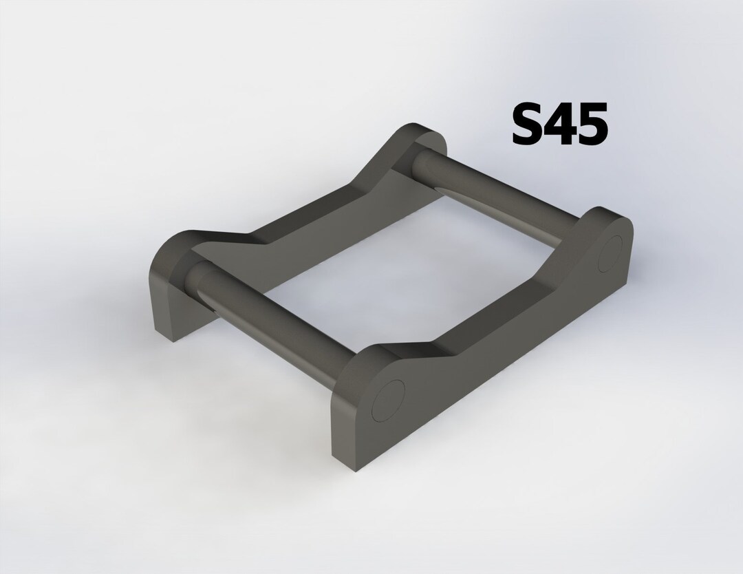S45 Attachment Bracket DXF File - Etsy Australia