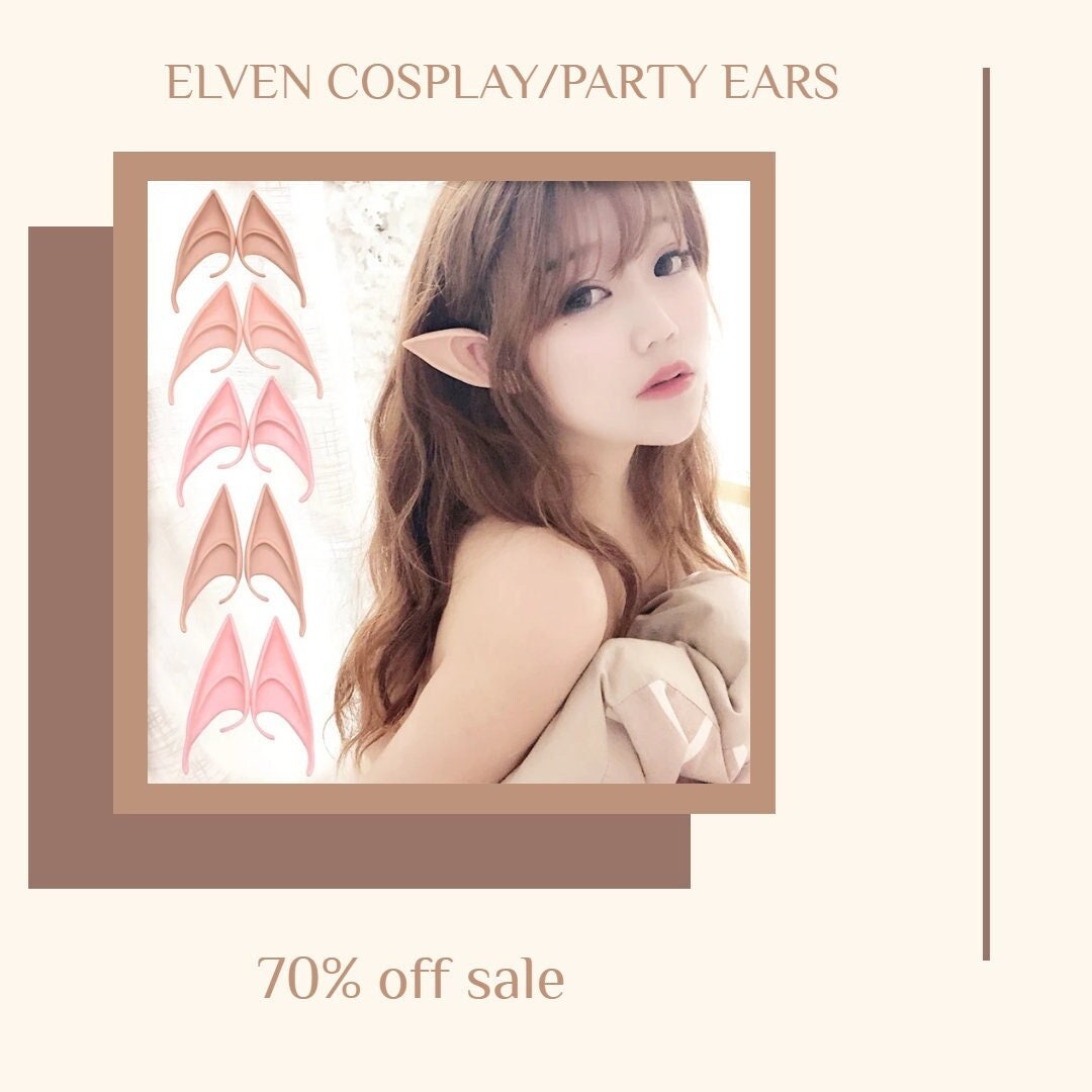 Enchanting Elf Ears for Cosplay Costumes and Anime Party Elf - Etsy