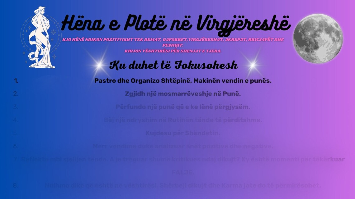 Moon Calendar 2024/ Lunar Calendar 2024 Albanian Version Kalendari ...
