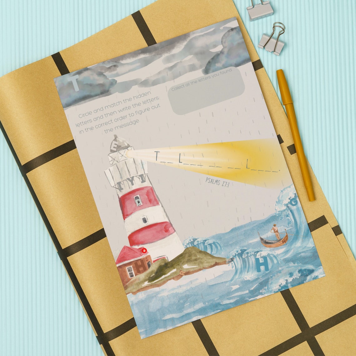 Jesus Light of the World Bible Activities Christian Children Worksheet ...