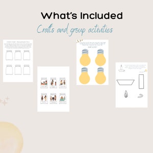 Jesus Light of the World Bible Activities Christian Children Worksheet ...