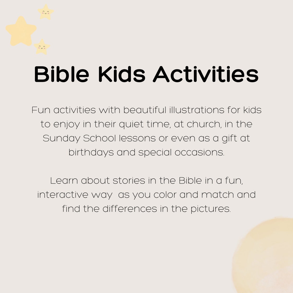 Jesus Light of the World Bible Activities Christian Children Worksheet ...