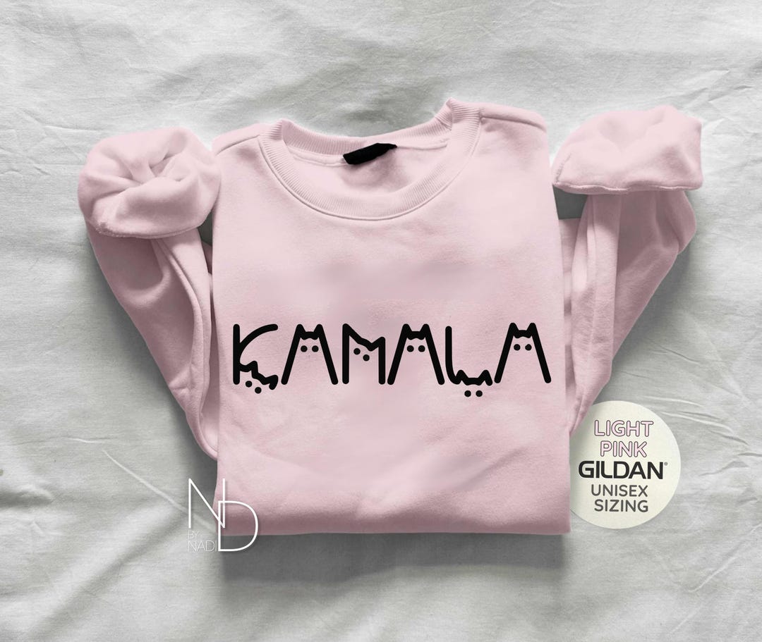 Kamala Cat Font Shirt, Kamala Cat Alphabet Shirt, Kamala Cat Lettering ...