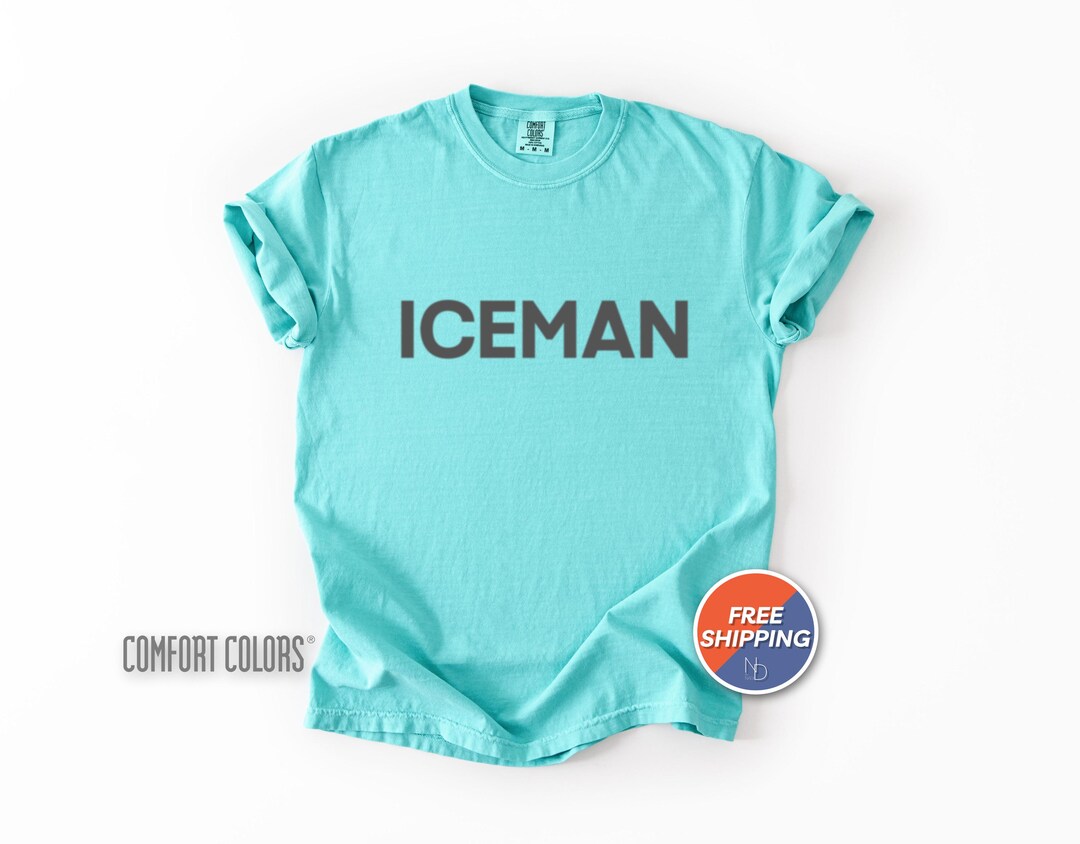 Iceman Gender-neutral Comfort Colors 1717 Shirt - Etsy