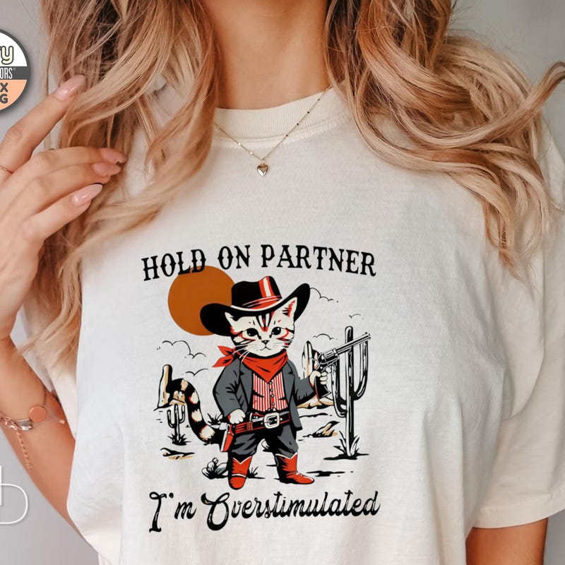 Hold on Partner Im Overstimulated - Etsy