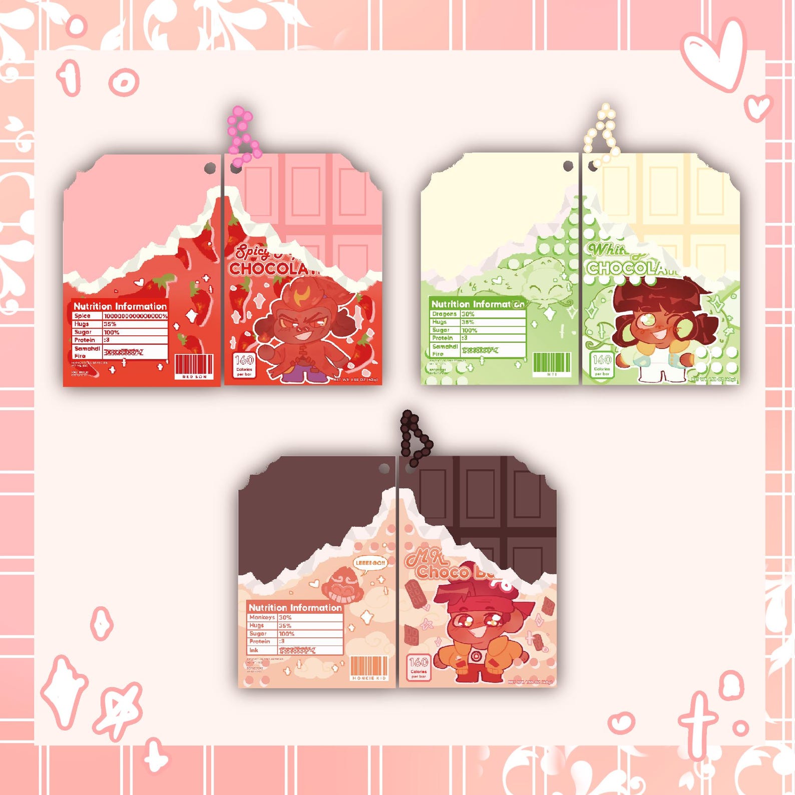 NEW!!! Lego Monkie Kid Choco Charms! Traffic Light Trio! MK, Mei and ...
