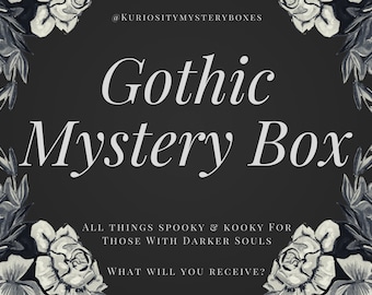 Gothic Mystery Box, Goth Mystery Box, Horror, Lucky Dip, Witch, Grab ...