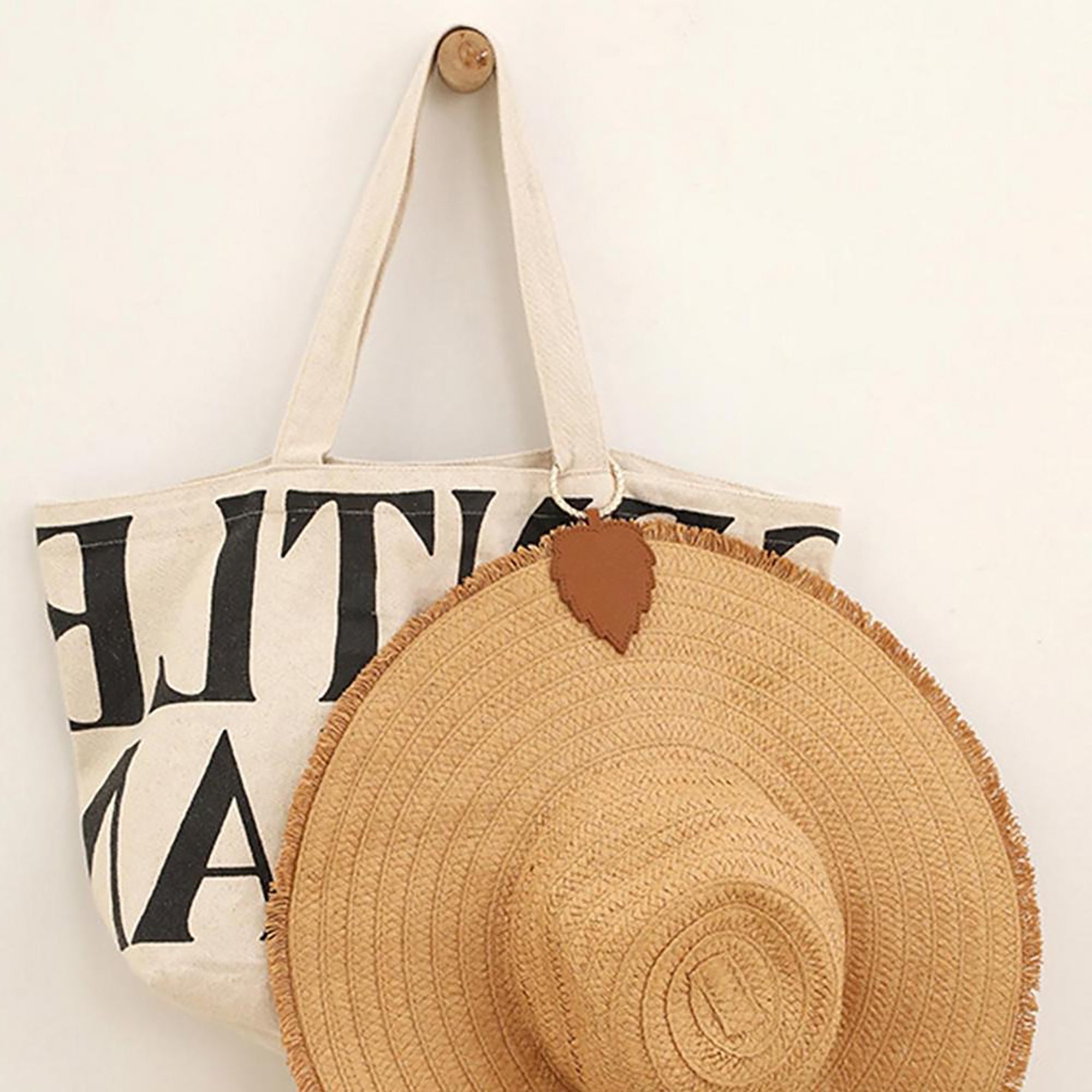 Personalized Magnetic Hat Clip for Travel Leaf Shape Leather - Etsy