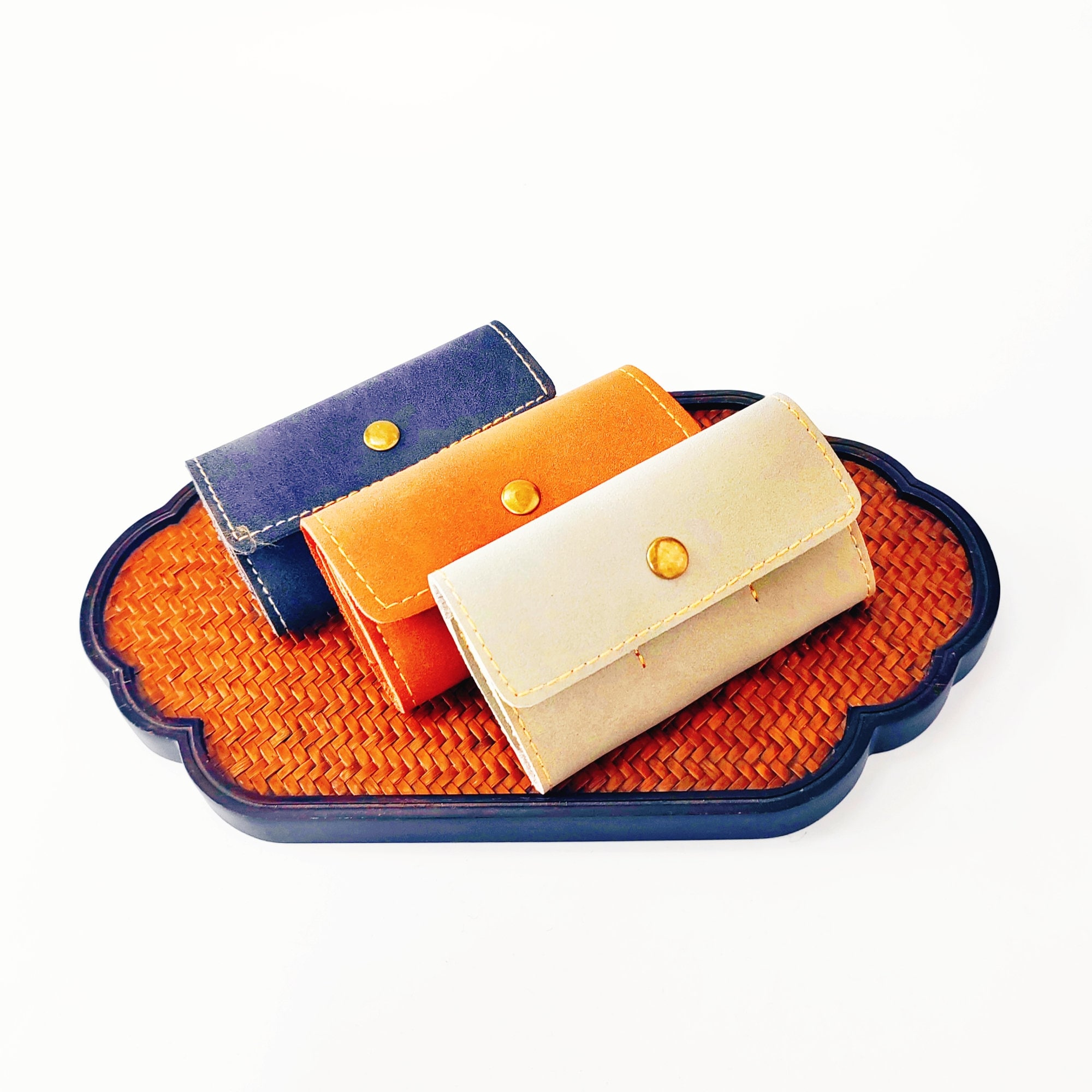 Custom Leather Guitar Pick Holder, Personalized Guitar Pick Case, Leather Pick Bag With Pockets ...