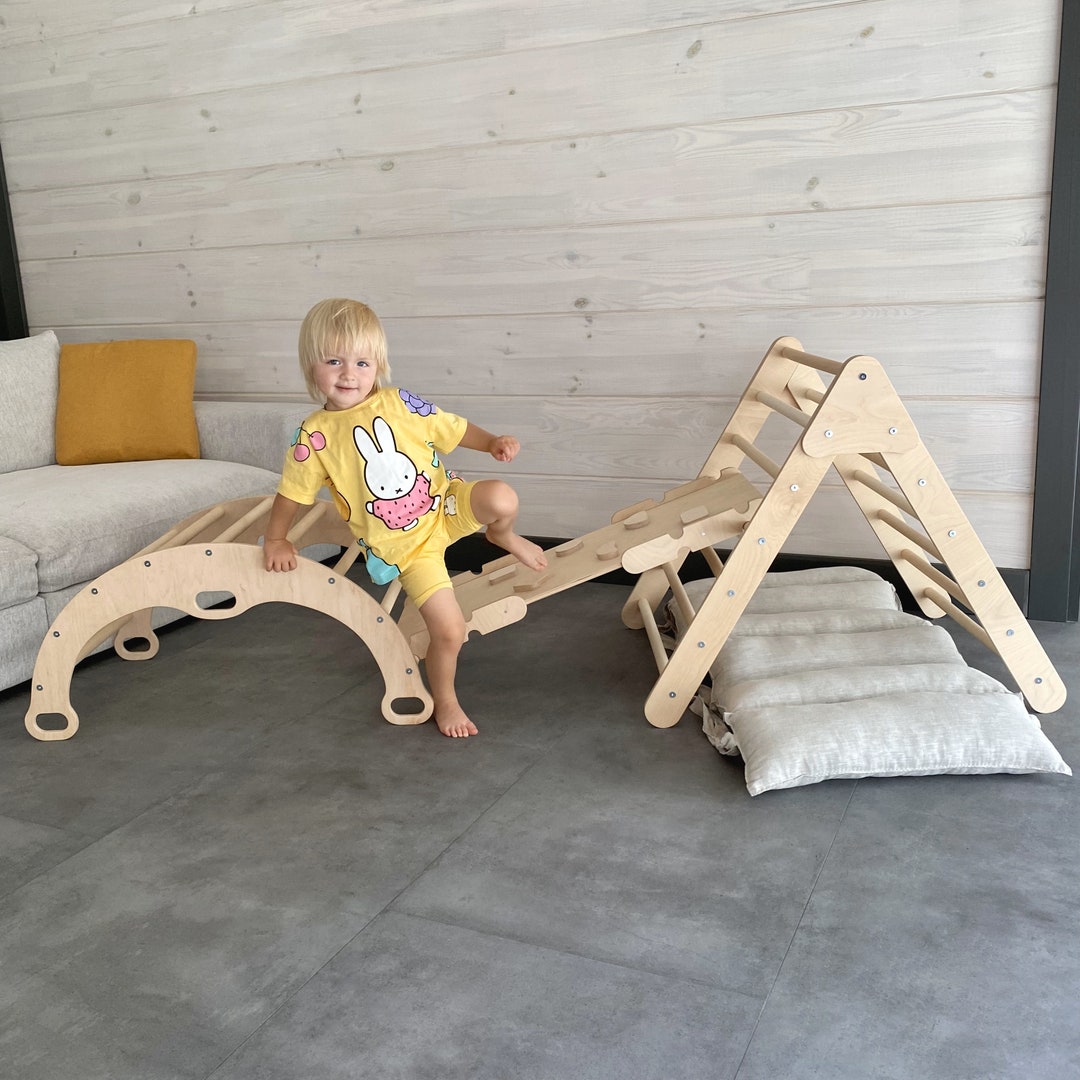 Toddler Climbing Arch With Pillow Arch Climbing Triangle - Etsy