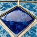 Aqua Marine With Marble Blue Diamond Porcelain Lineup Border Pool Wall ...